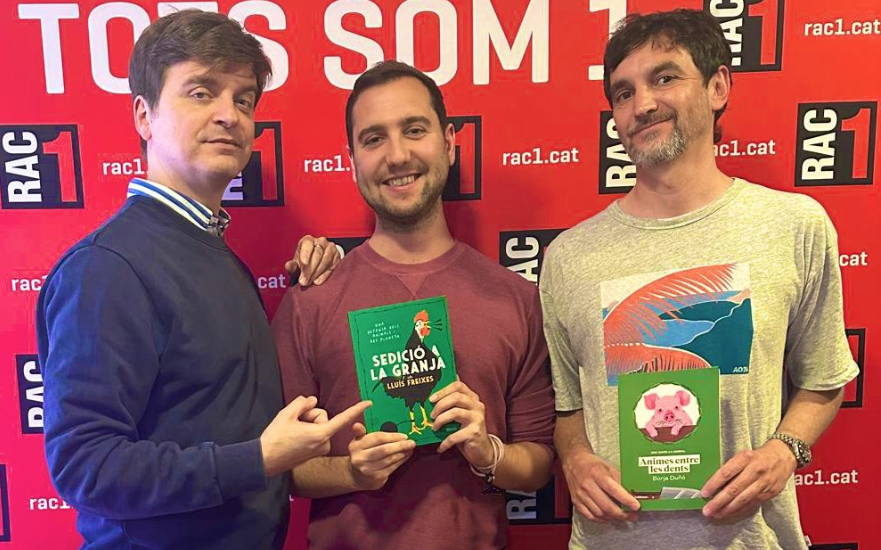 Borja Duñó porta la literatura antiespecista al Vostè Primer de RAC1 ...